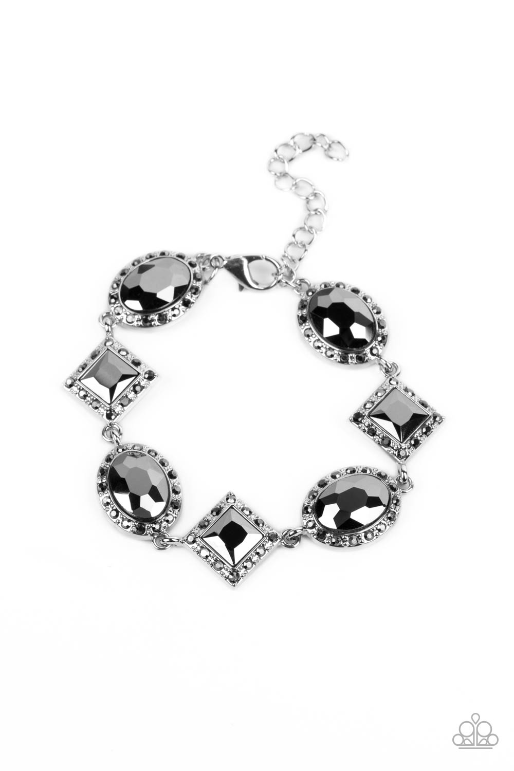 Paparazzi Accessories: Decade of Dazzle - Silver Bracelet ...