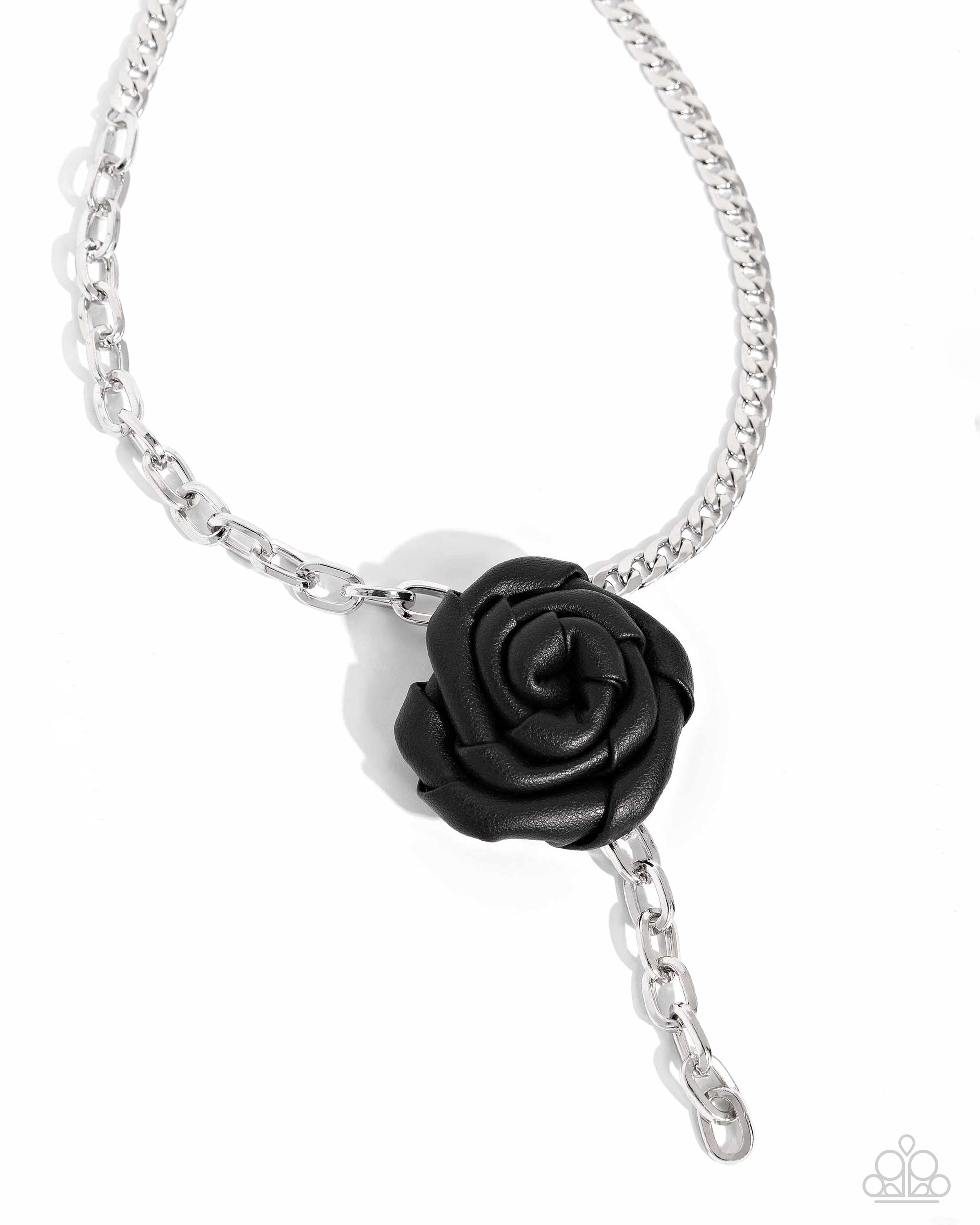 Paparazzi Accessories: ROSE and Cons - Black Necklace – Classicpieces4five